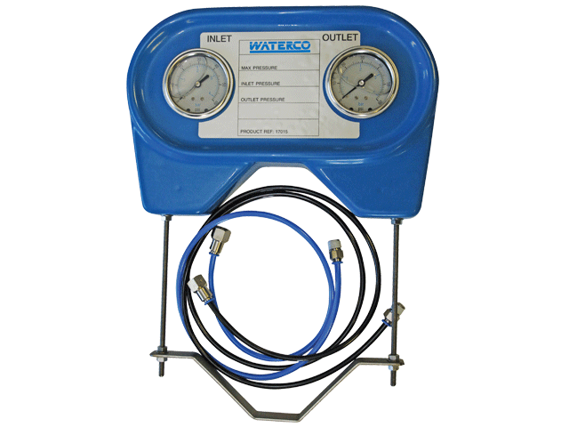 Dual Pressure Gauge Panel - Waterco