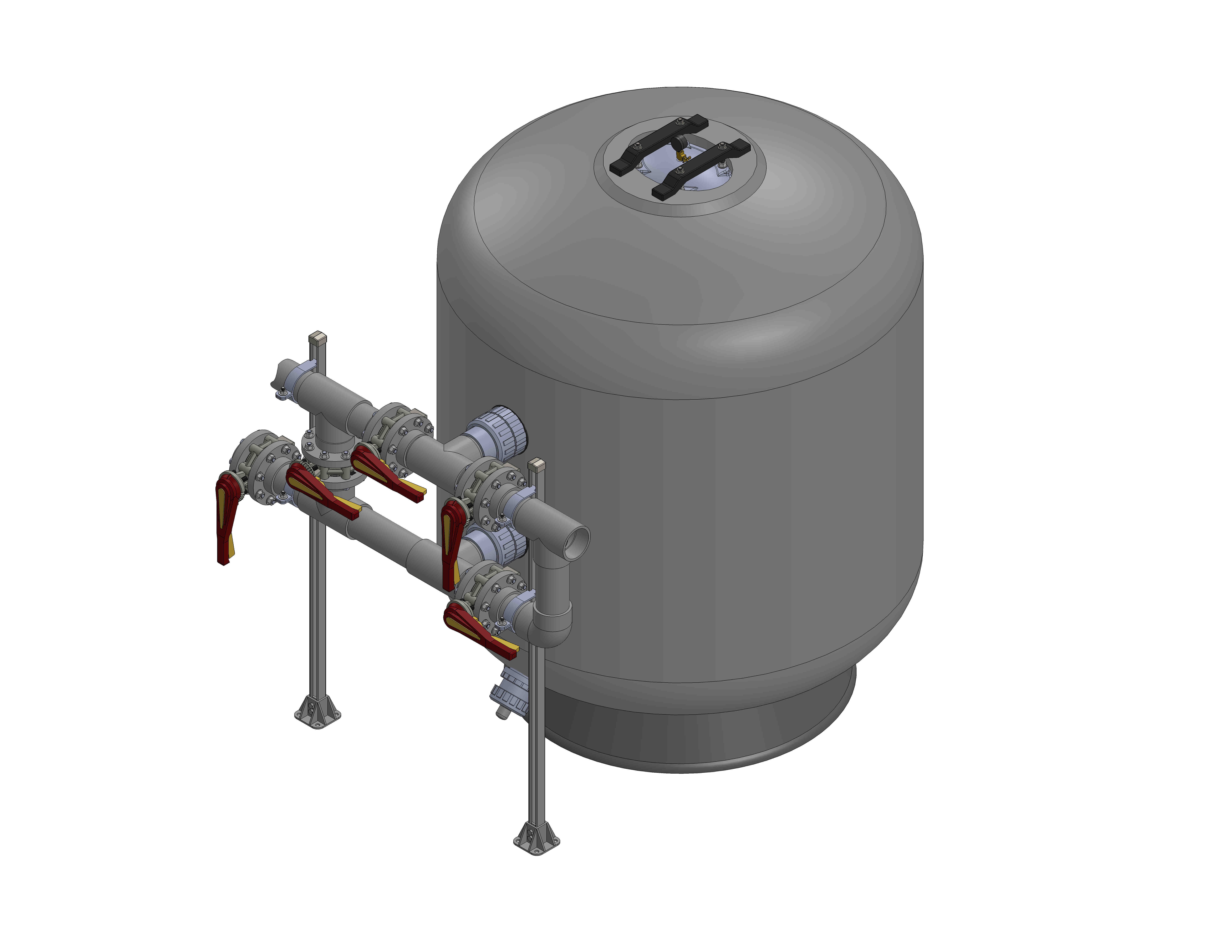 Manifold Piping Valve - Waterco